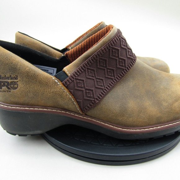 Timberland | Shoes | Timberland Pro Esd Shoes Womens Size 2 Leather ...